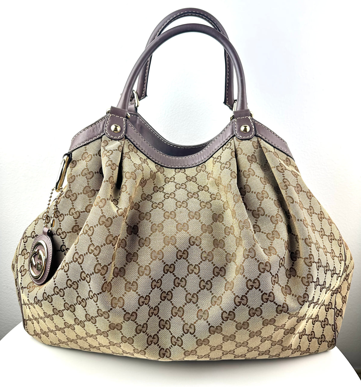 Gucci GG Canvas Sukey Tote Bag — LSC INC