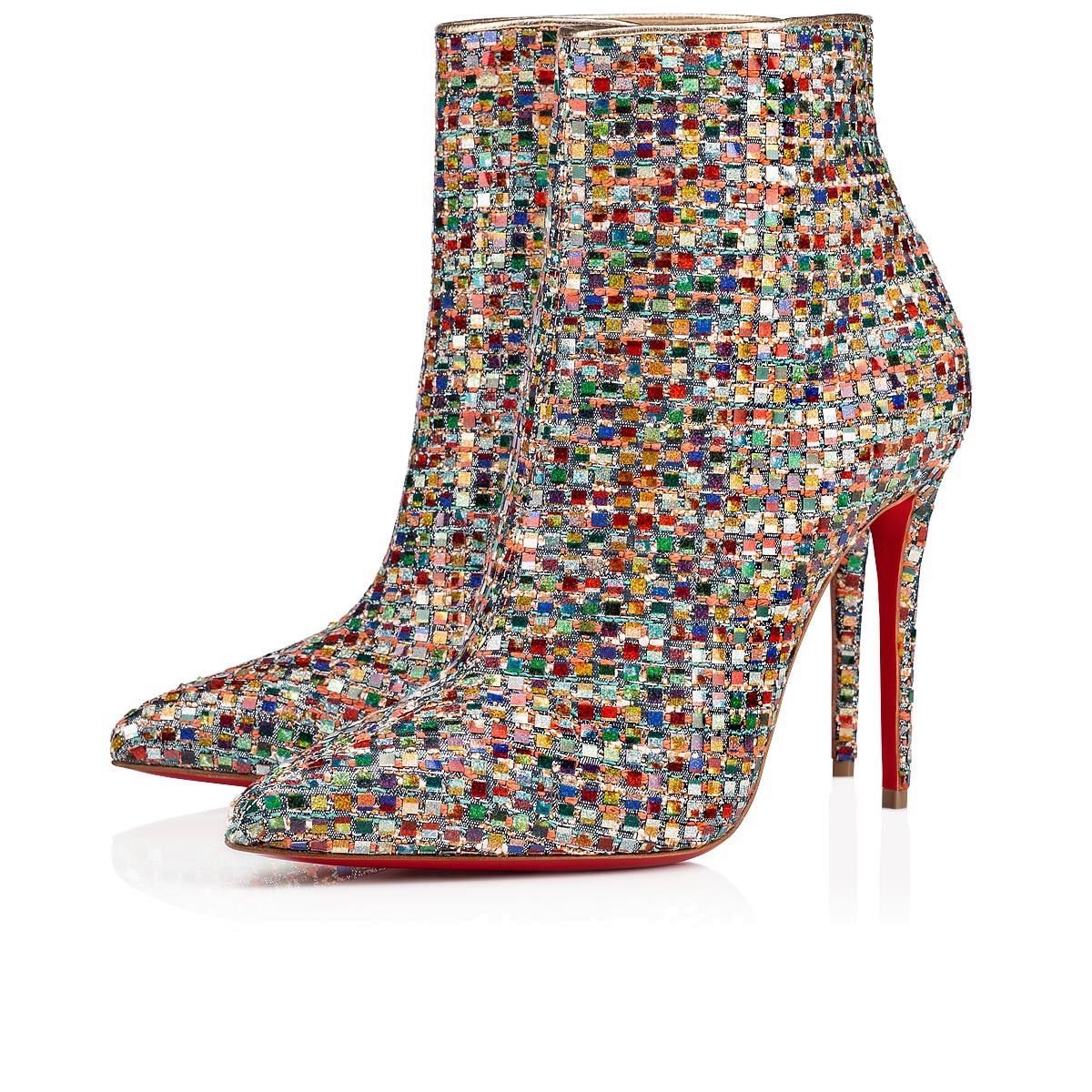 CHRISTIAN LOUBOUTIN SO KATE BOOTIES 100 | LuxurySnob Genuine Pre Owned ...
